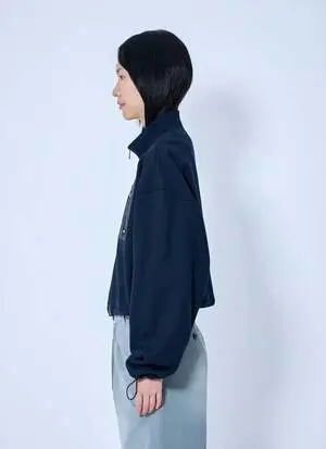 Miu Miu Zip Fleece Sweatshirt