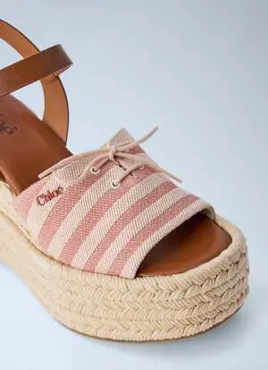 Chloé Isla Wedge Espadrilles