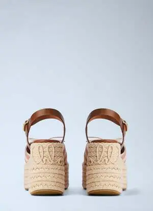 Chloé Isla Wedge Espadrilles