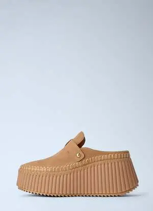 Chloé Nama Wedge Mules - Multicolor