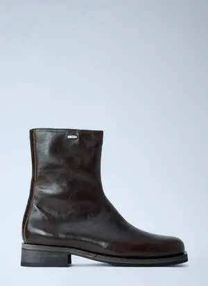 Our Legacy Camion Boots In Polished Leather