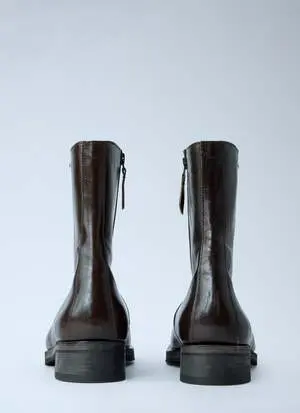 Our Legacy Camion Boots In Polished Leather