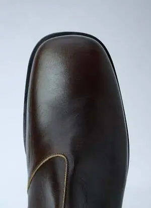 Our Legacy Camion Boots In Polished Leather
