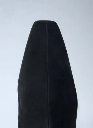 TOTEME Zipped Suede Chelsea Boots
