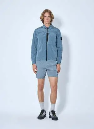 Stone Island Zip-up Jacket With Chest Pocket