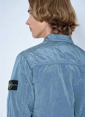 Stone Island Zip-up Jacket With Chest Pocket
