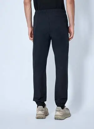 Moncler Elastic Waistband Track Pants - Black