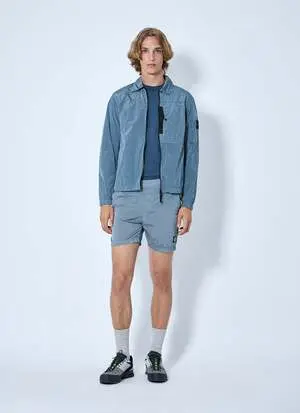 Stone Island Elasticated Waistband Shorts - Blue