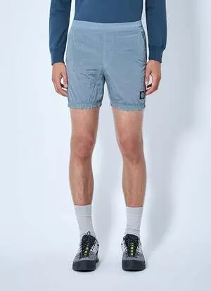 Stone Island Elasticated Waistband Shorts - Blue