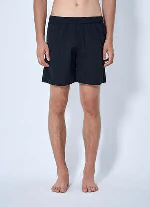 Moncler Elasticated Waist Swim Shorts - Black