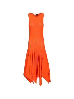 Loewe Cotton Long Dress - Multicolor