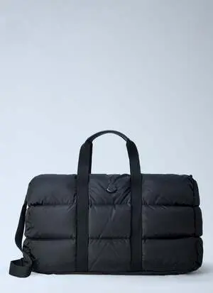 Moncler Caradoc Padded Quilted Duffle Bag - Black