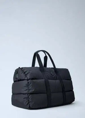 Moncler Caradoc Padded Quilted Duffle Bag - Black