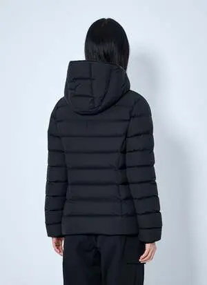 Moncler Herbe Hooded Short Down Jacket