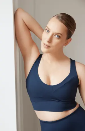 ELASTIQUE ATHLETICS Le Divine Lymphatic Bra Black - Navy