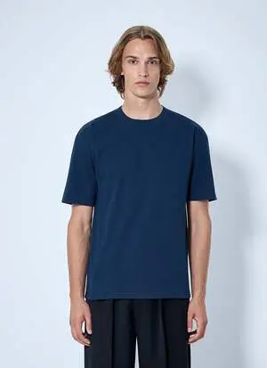 Saint Laurent Cassandre Oversized T-shirt - Blue