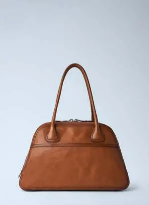 Miu Miu Embossed Leather Top Handle Bag