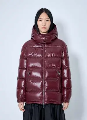 Moncler Maire Hooded Down Jacket - Multicolor