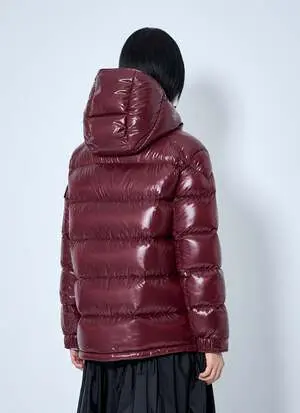 Moncler Maire Hooded Down Jacket - Multicolor