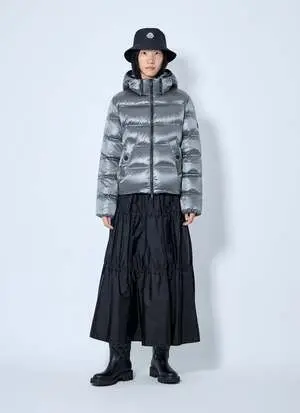 Moncler Sensation Short Down Jacket - Gray
