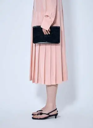 TOTEME Threefold Naplack Clutch Bag