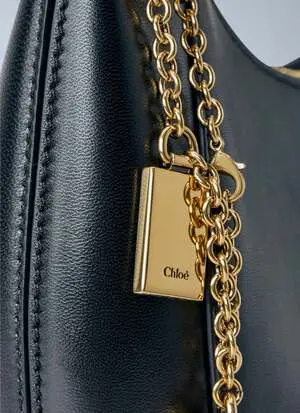 Chloé Small Banana Nappa Zipped Shoulder Bag