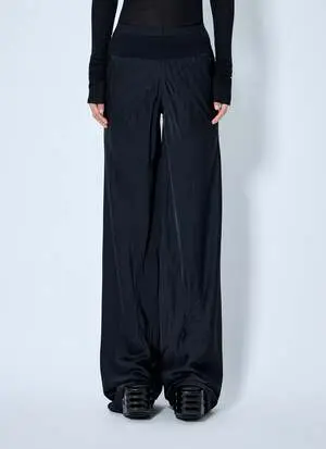 Rick Owens Bias Wide-leg Trousers - Black