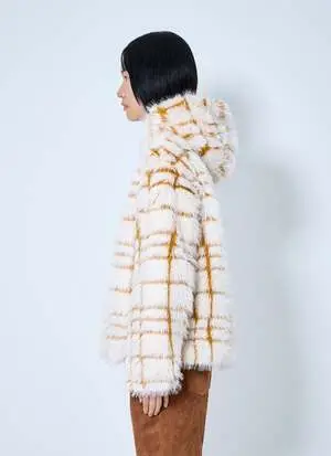 Moncler Pluvier Faux Fur Down Jacket
