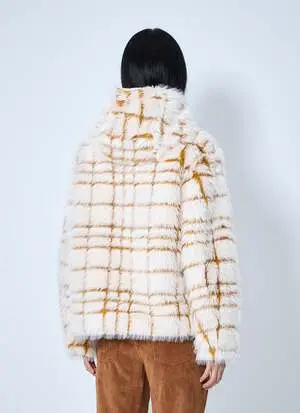 Moncler Pluvier Faux Fur Down Jacket