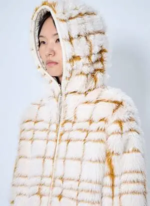 Moncler Pluvier Faux Fur Down Jacket