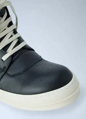 Rick Owens Geobasket Leather High-top Sneakers