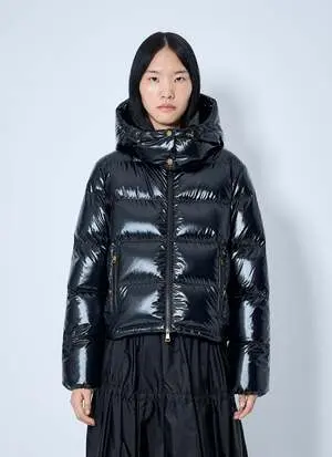 Moncler Niveole Short Down Jacket - Black
