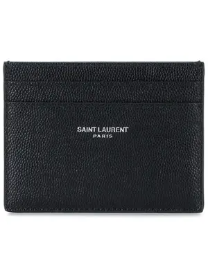 Saint Laurent Leather Card Case