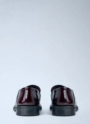 Martine Rose Fold Back Square Toe Loafers - Multicolor