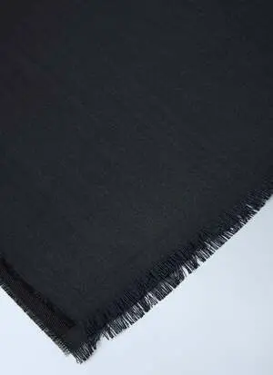 TOTEME Light Wool Scarf - Black