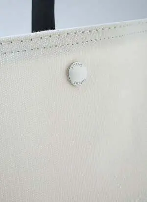 TOTEME Canvas Beach Tote Bag