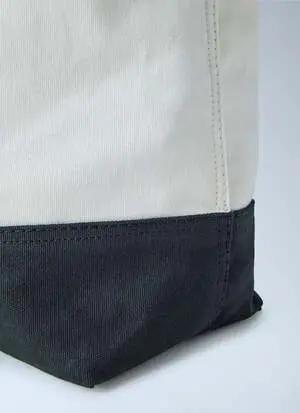 TOTEME Canvas Beach Tote Bag