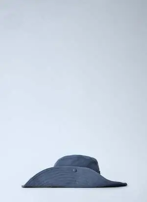 Miu Miu Embroidered Canvas Cowboy Hat