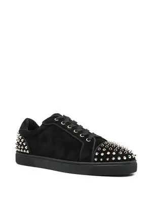 CHRISTIAN LOUBOUTIN Seavaste 2 Suede Leather Sneakers