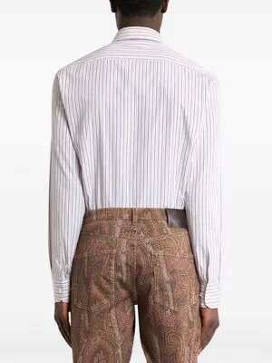 Etro Striped Cotton Shirt