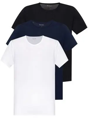 Paul Smith Logo T-shirt -3pack - Multicolor