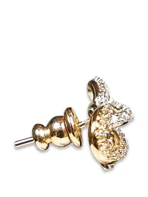 FERRAGAMO Embellished Bow Stud Earrings - Multicolor