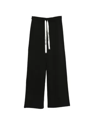 Max Mara Drawstring Waist Wide Leg Trousers - Multicolor