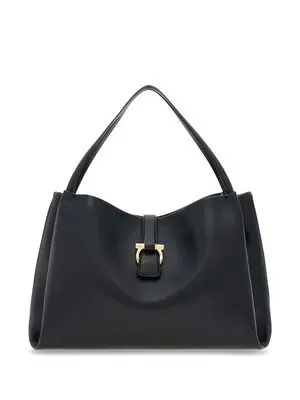 FERRAGAMO FERRAGAMO Gancini Leather Tote Bag Multicolor