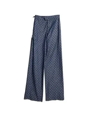 Gucci Monogrammed Trousers - Multicolor