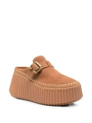 Chloé Sliders With Buckle Detail - Multicolor
