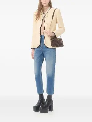 Valentino Garavani Panthea Small Leather Shoulder Bag