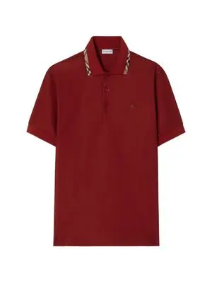 Burberry Logo Cotton Polo Shirt - Multicolor