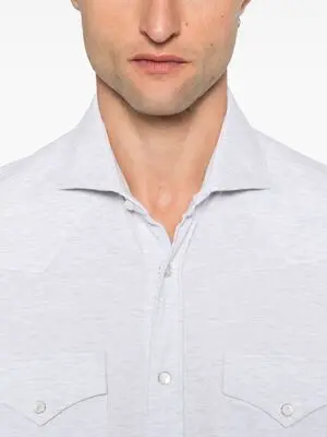 Brunello Cucinelli Cotton Shirt - Multicolor