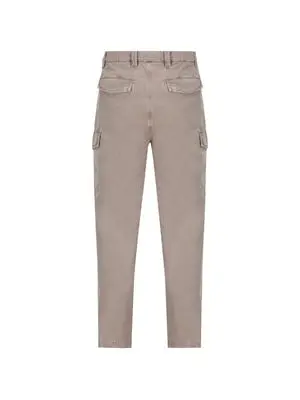 Brunello Cucinelli Cotton Cargo Trousers - Multicolor